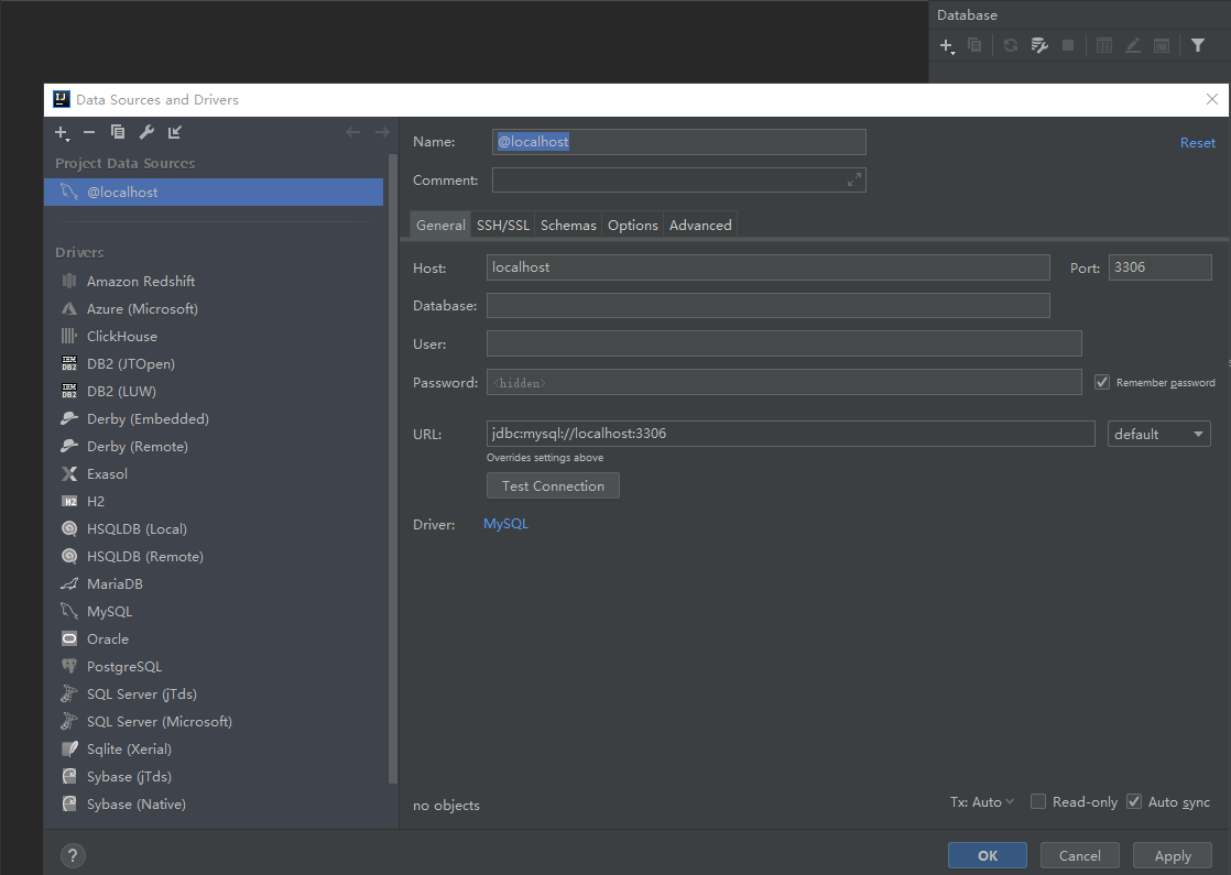 idea mysql数据同步_IntelliJ IDEA 连接 mysql 数据库-CSDN博客