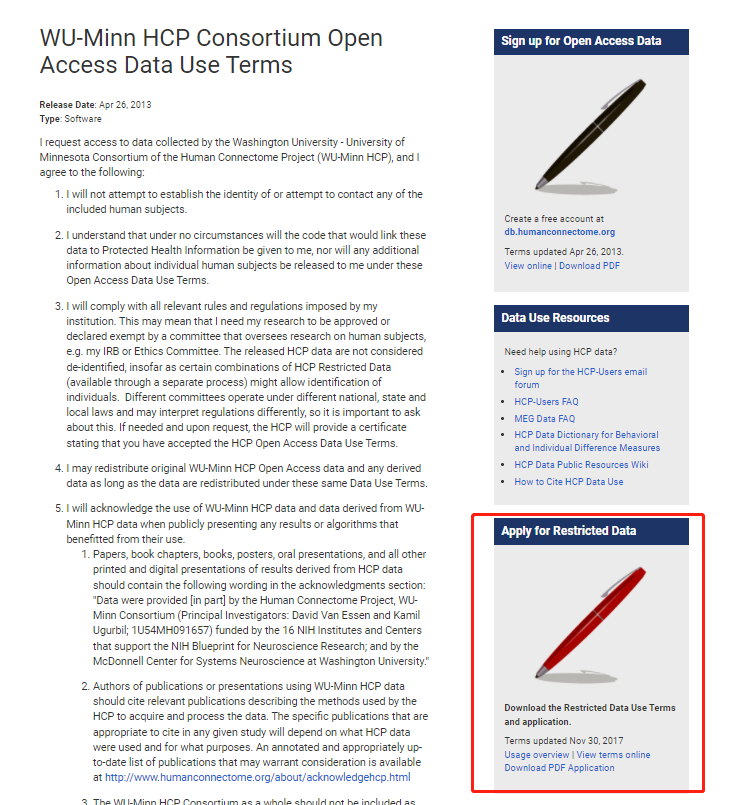 Data Tour: Human Connectome Project (HCP)数据下载-CSDN博客