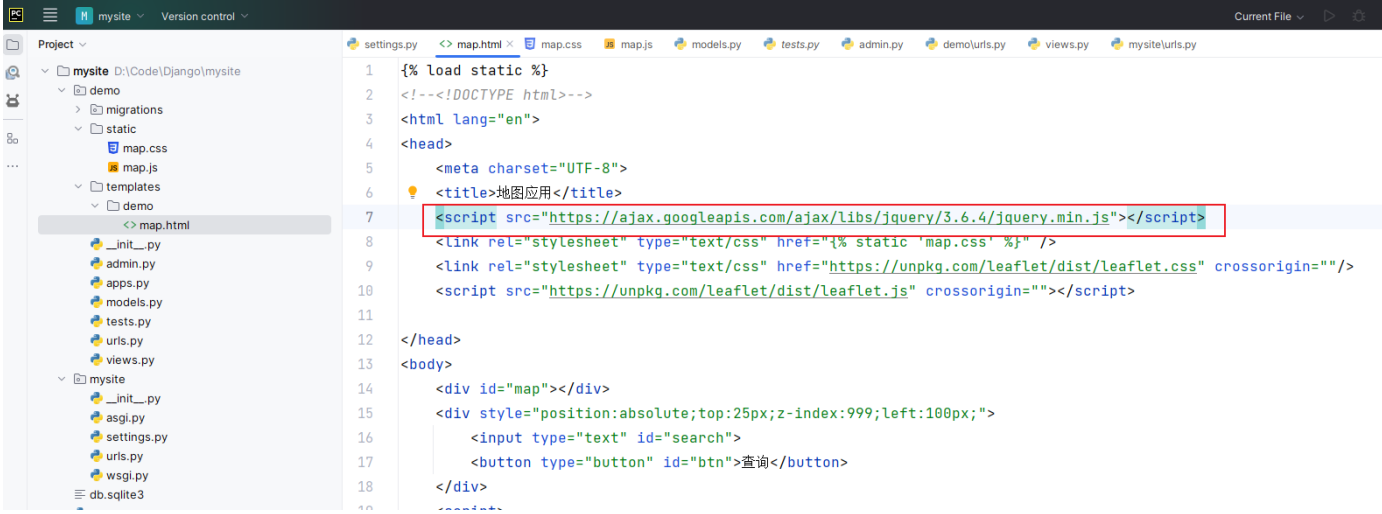 GeoDjango配置开发leaflet地图-CSDN博客