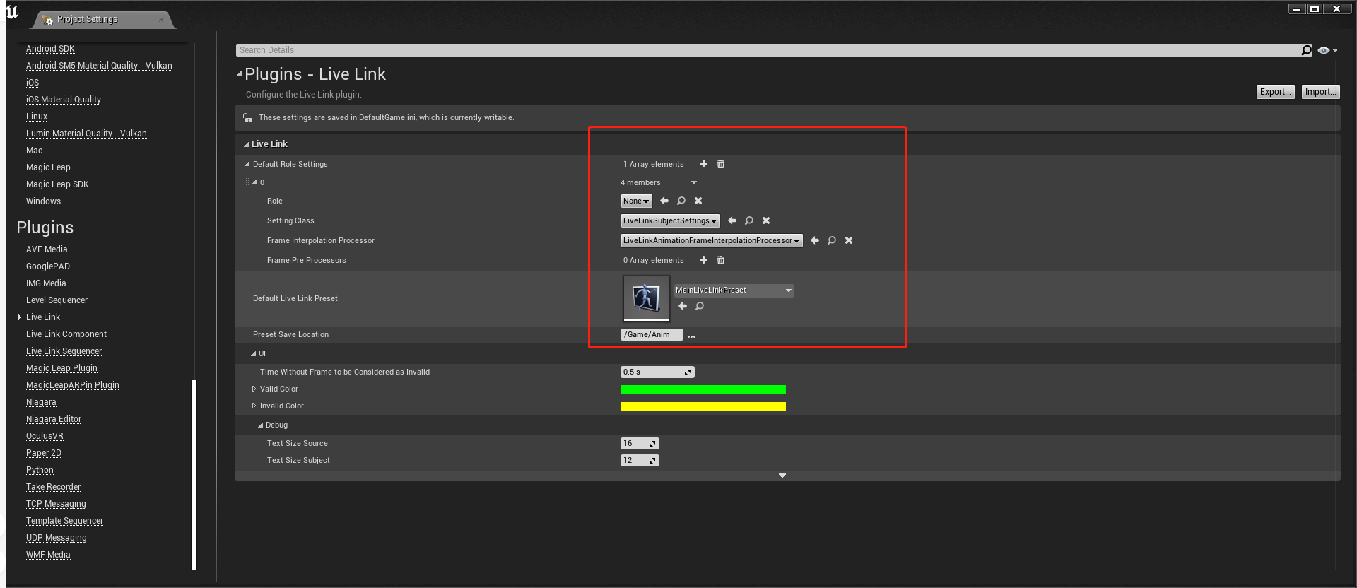 UE LiveLink 实时流传输 打包EXE_蓝图 打开livelink-CSDN博客