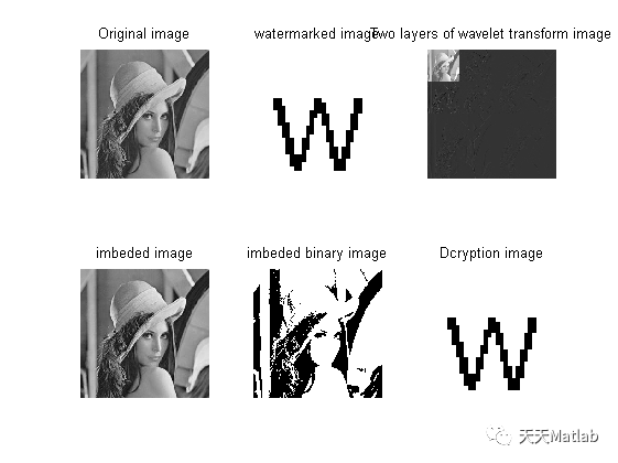 【图像隐藏】基于dwt算法实现数字水印嵌入提取matlab代码dwt算法matlabmatlab科研工作室的博客 Csdn博客 7029