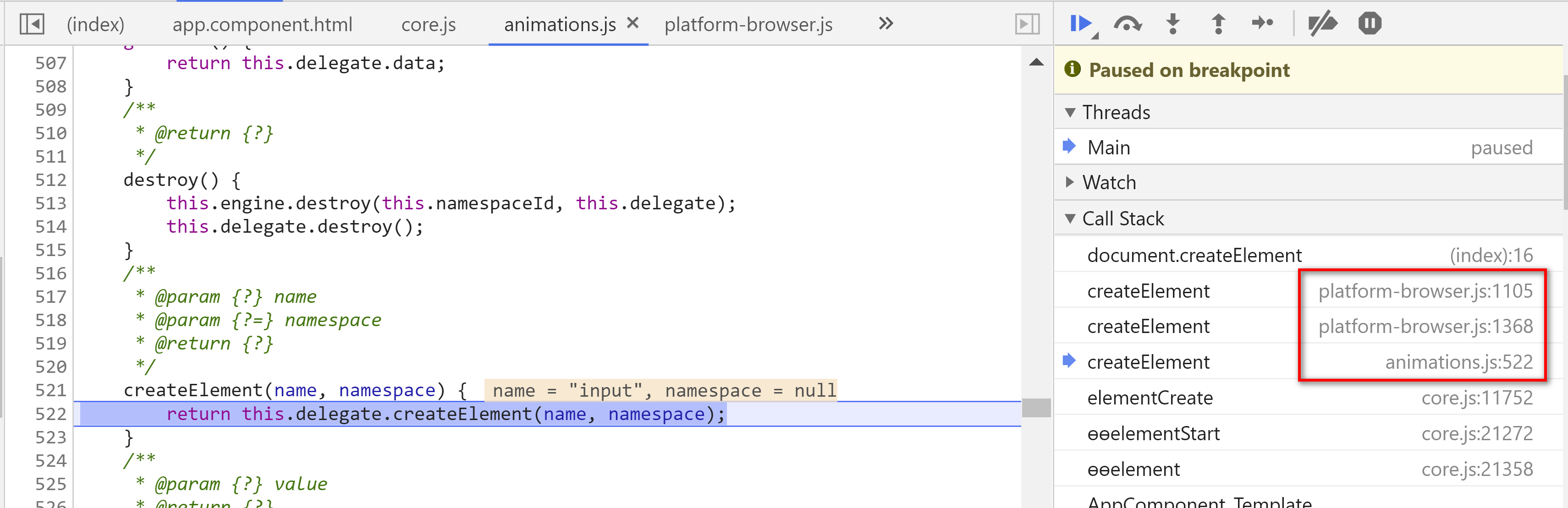 Angular application input and div tag page dynamic creation scene ...