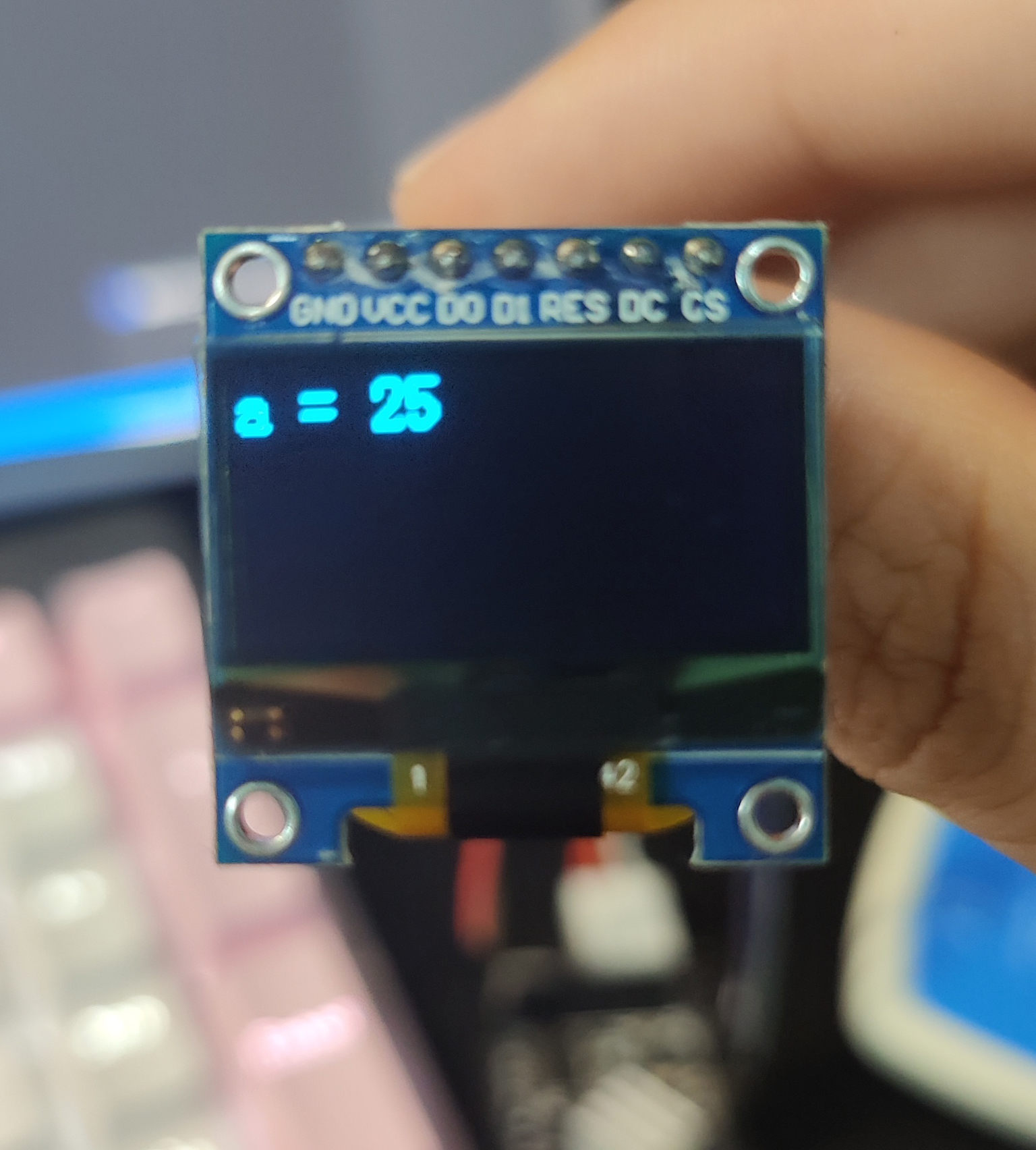【重要】【程序】stm32cubemax使用硬件spi控制oled模块 例程移植debugoled Stm32显示变量 Csdn博客 