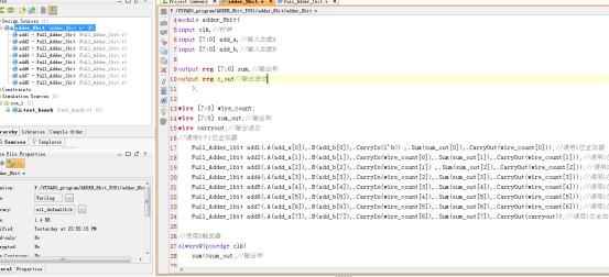 基于fpga的8位全加器设计verilog代码vivado仿真八位全加器hdl实现 Csdn博客