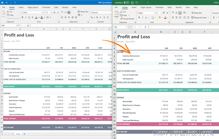 Devexpress Wpf的电子表格组件，让您更快获得excel体验（一）wpf Excel控件 Csdn博客