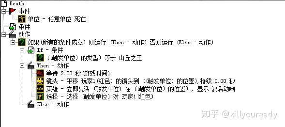 onblur事件怎么触发_如何用骑砍的代码“翻译”一些简单经典的WAR3触发器 第一期 单位复活特写...-CSDN博客