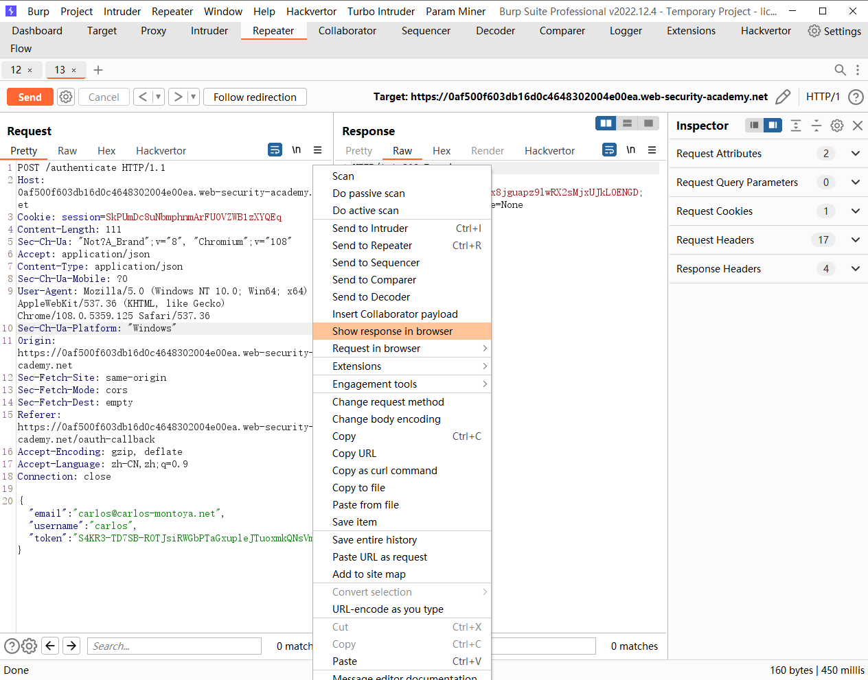 burpsuit 靶场(OAuth authentication categories)_burp oauth-CSDN博客