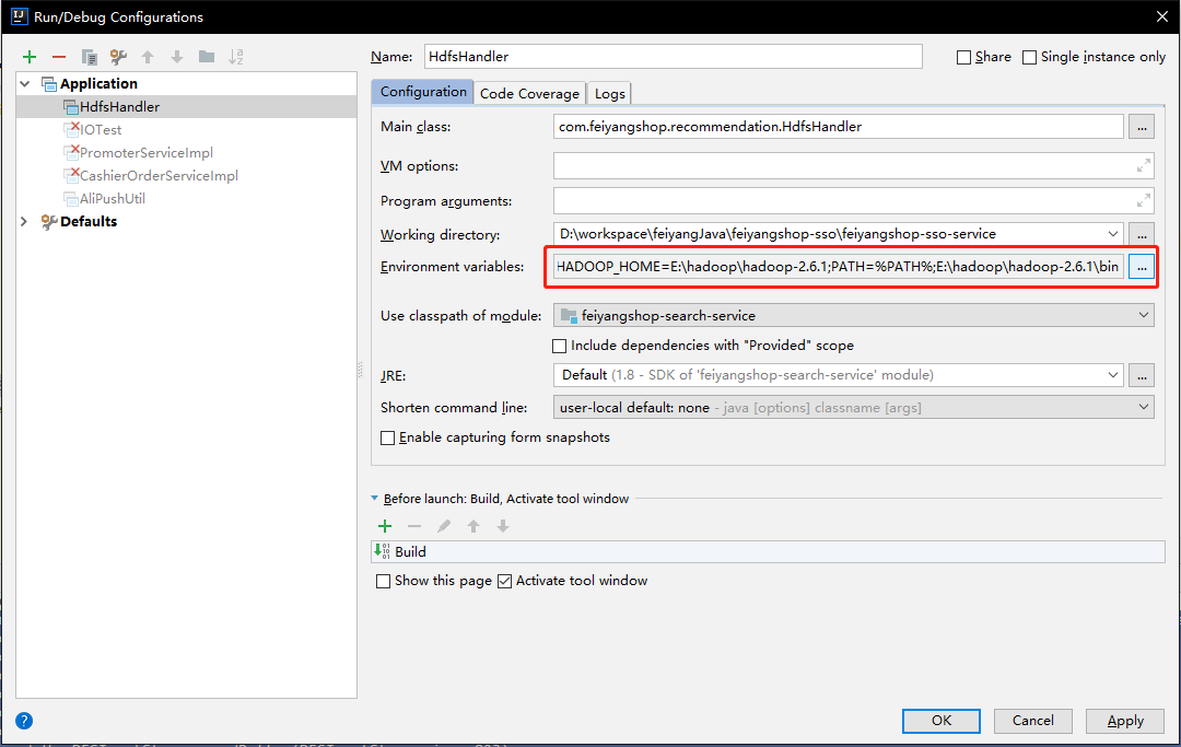 外网无法访问hdfs文件系统 java.net.ConnectException: Connection timed out: no further information ...