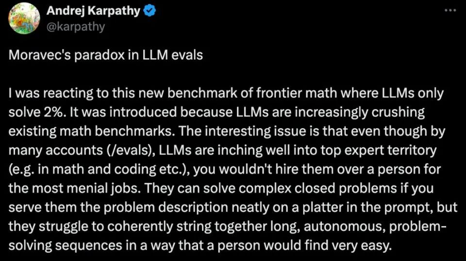 AI数学神话破灭！FrontierMath让LLM集体几乎“交白卷”：正确率不超过2%_陶哲轩 frontier math-CSDN博客