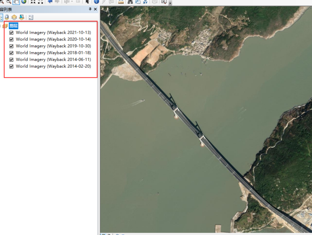 ArcGIS调用WorldWayBack历史影像并导出动画_world imagery wayback-CSDN博客