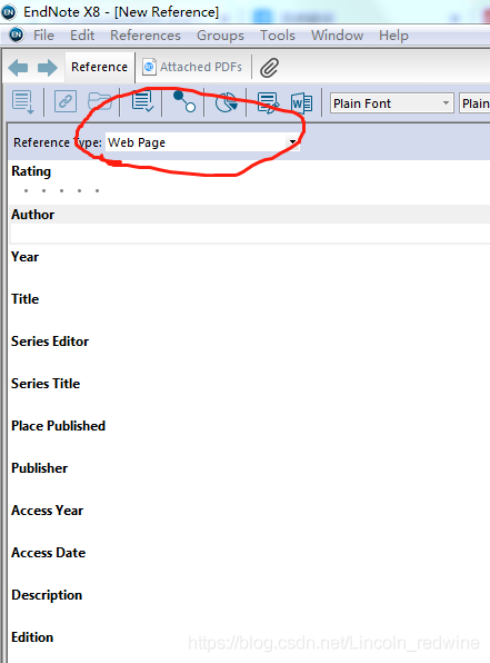 Endnote中的参考文献是网页，应该如何设置_endnote网址怎么作为参考文献-CSDN博客