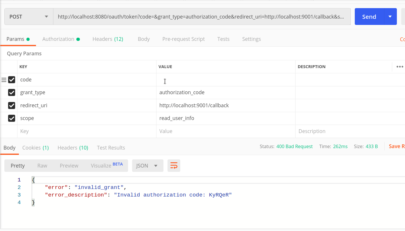 Spring Security OAuth2 Demo —— 授权码模式 (Authorization Code)_spring security oauth demo-CSDN博客