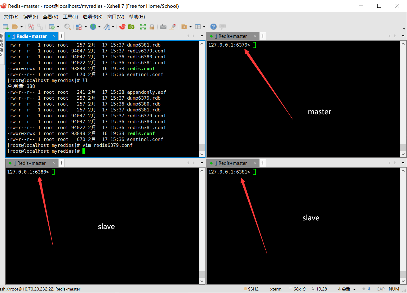 Redis+Sentinel哨兵模式，实现集群，自动切换主机_redis sentinel实现redis主从自动切换-CSDN博客