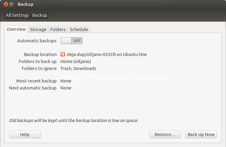 备份 Dup Linux使用 Deja Dup 在 Ubuntu 下备份你的数据 Csdn博客