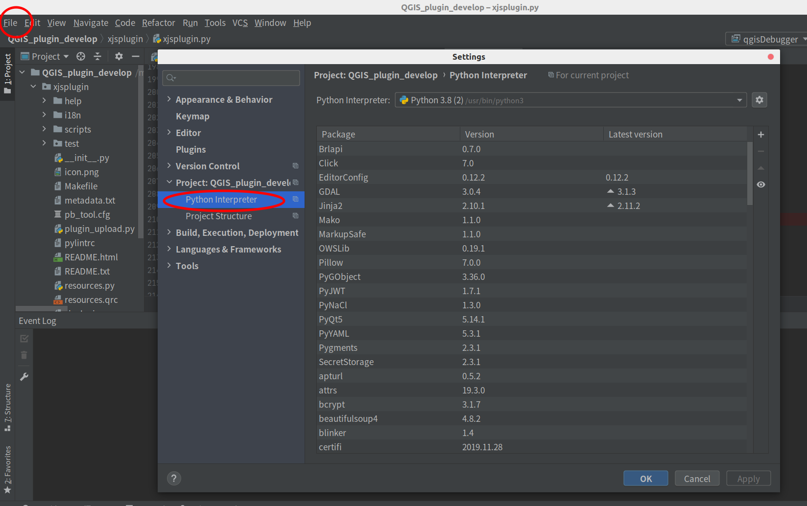 QGIS 插件开发Debug教程——使用Pycharm_pycharm 调试qgis-CSDN博客