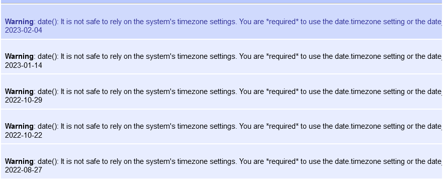 PHP：解决: date(): It is not safe to rely on the system‘s timezone settings. You are_date(): it is ...