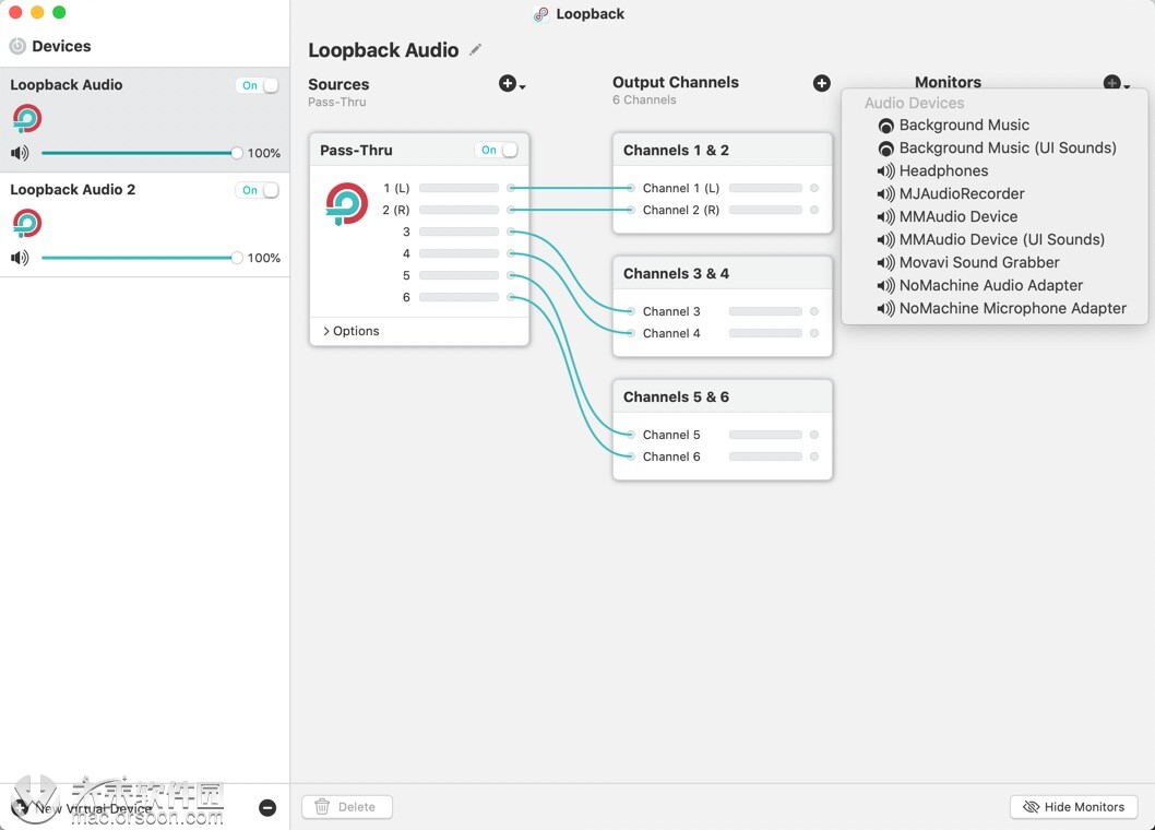 Loopback for Mac(创建虚拟音频设备与音频编辑工具)_普通网友的博客-CSDN博客_虚拟音频设备