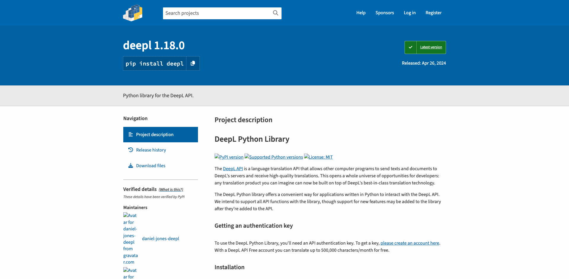 DeepL Python库：简单高效的自然语言翻译工具_python 翻译库-CSDN博客