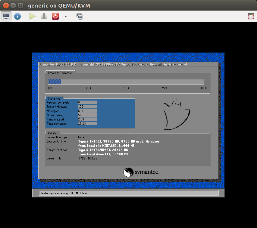linux kvm装ghost镜像,kvm安装win7虚拟机-CSDN博客