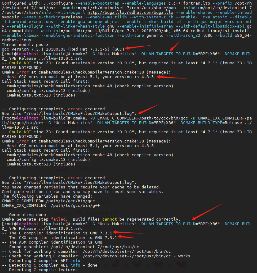 LLV GCC C++安装及更新_host gcc version must be at least 7.4, your versio-CSDN博客