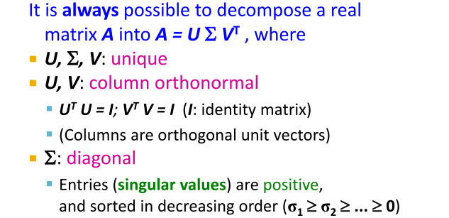 matlab svd降维测试数据集,数据降维--SVD&CUR-CSDN博客
