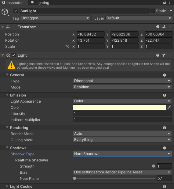 场景中配置阴影（个人笔记）_unity shadows last border-CSDN博客