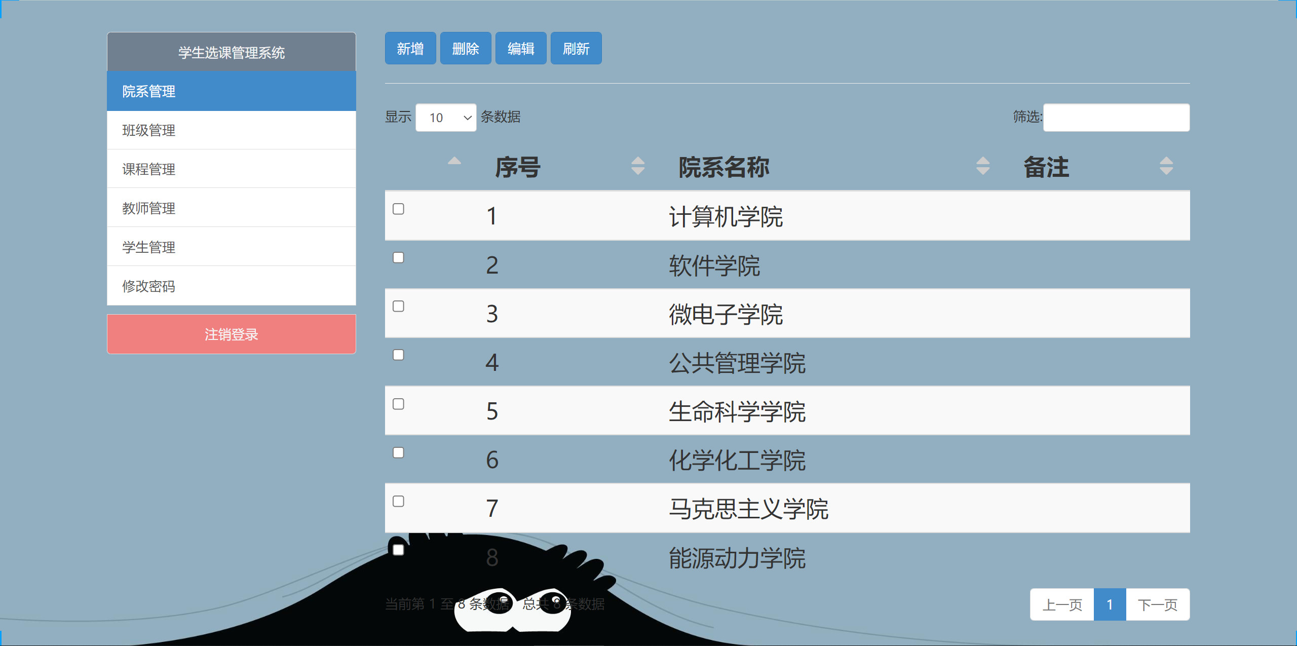 基于springboot的学生选课管理系统springbot项目带er图 Csdn博客