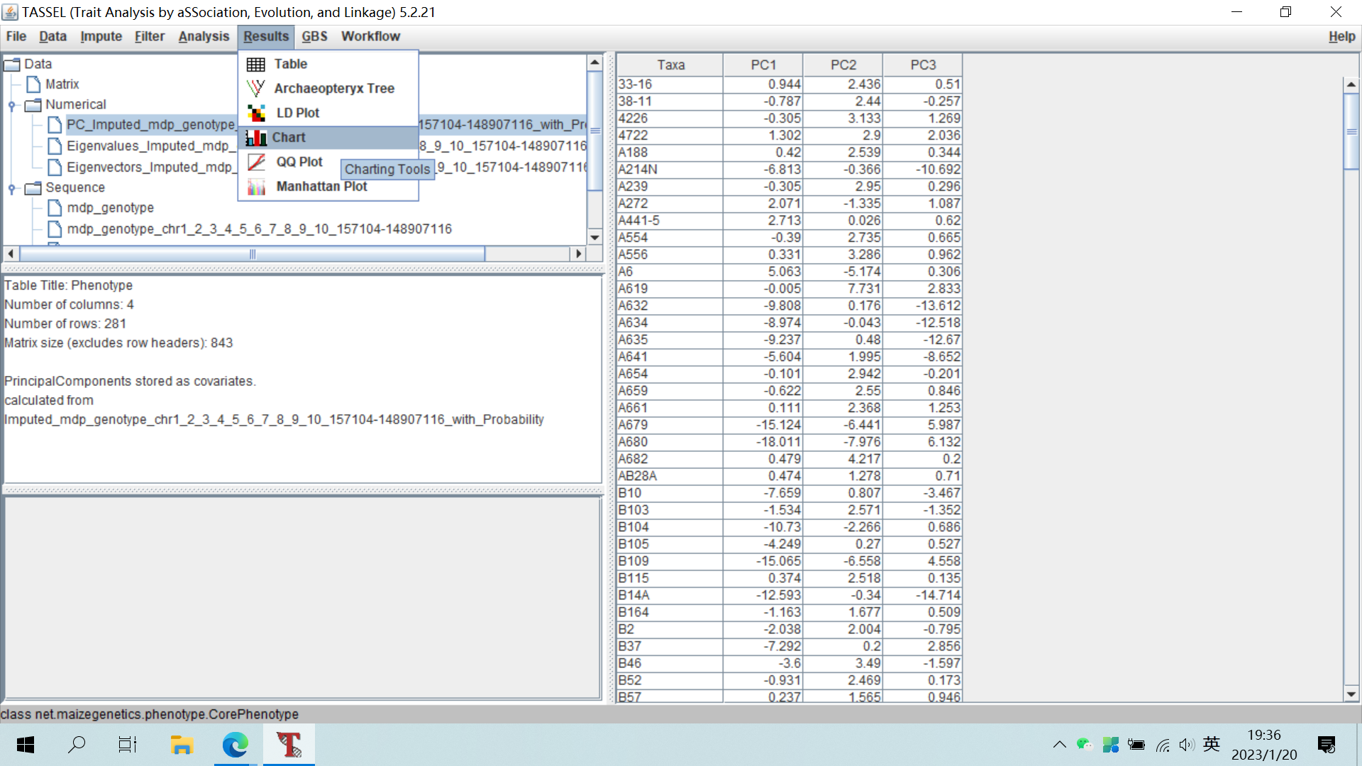 TASSEL5进行GWAS主成分分析_tassel gwas-CSDN博客