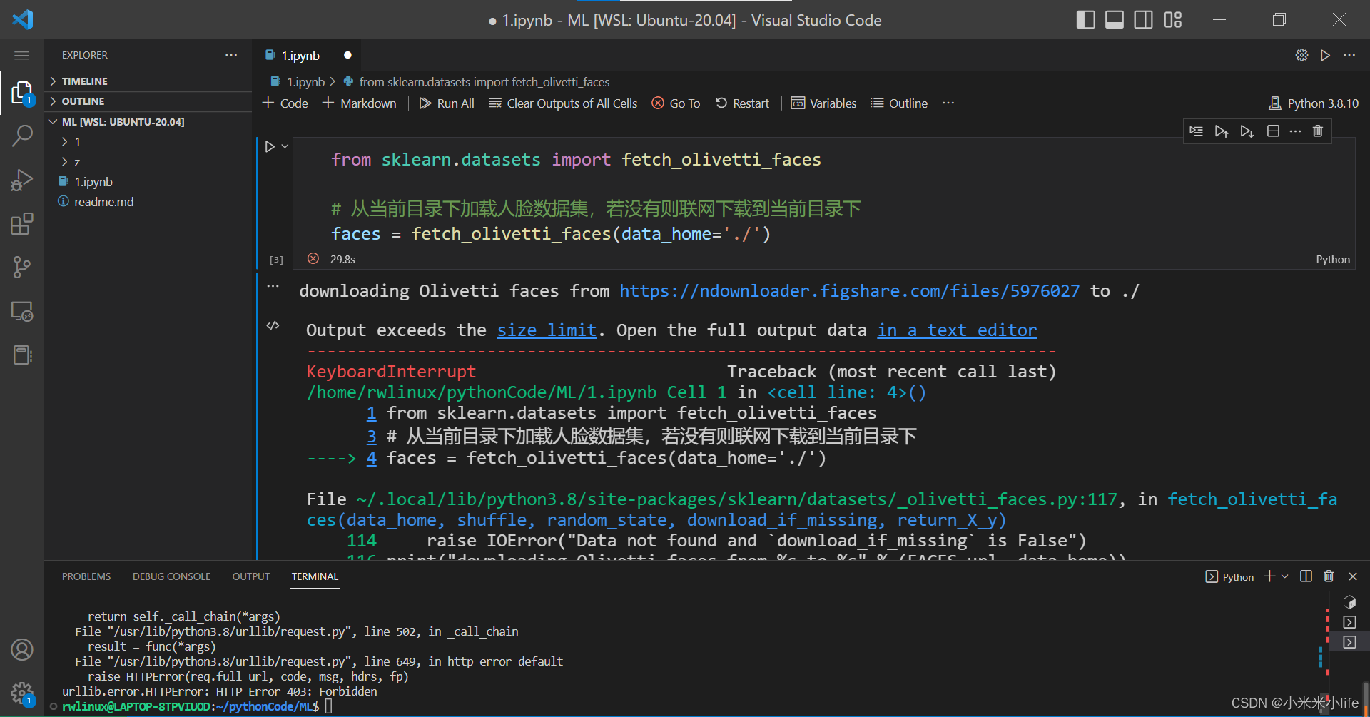 downloading Olivetti faces from urllib.error.HTTPError: HTTP Error 403 ...