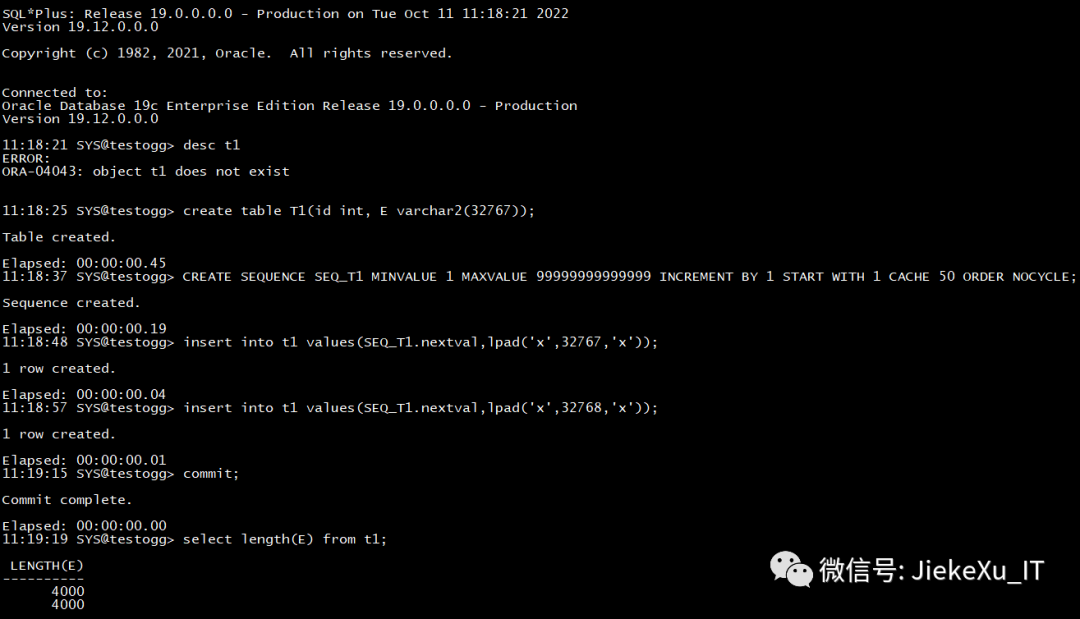 Oracle 19c 新特性|增加 VARCHAR2 数据类型的大小限制-CSDN博客