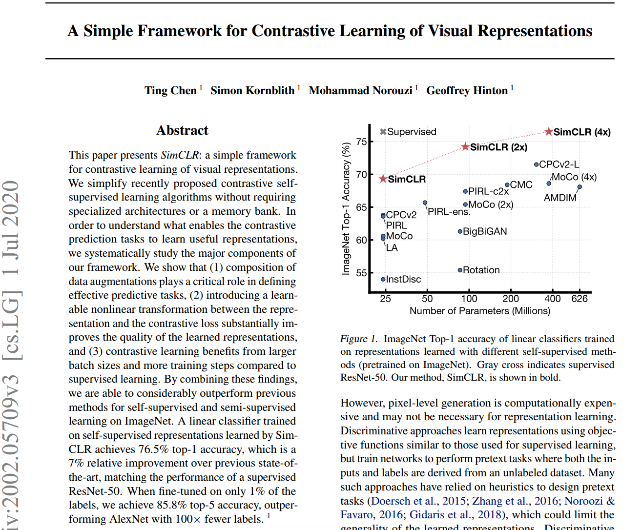 论文解读：(SimCLR)A Simple Framework for Contrastive Learning of Visual Representations-CSDN博客