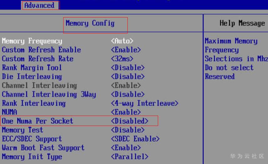 【Atlas 800-3000/3010 03】泰山服务器修改NUMA配置方法_bios numa设置-CSDN博客
