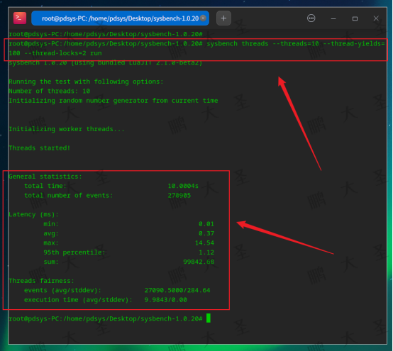 使用Sysbench测试统信UOS或麒麟KYLINOS的CPU性能_sysbench cpu-CSDN博客