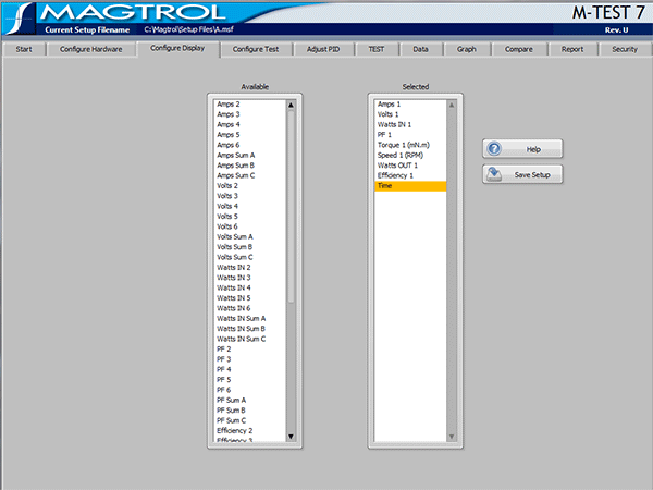 M-TEST7 Motor Testing Software-CSDN博客
