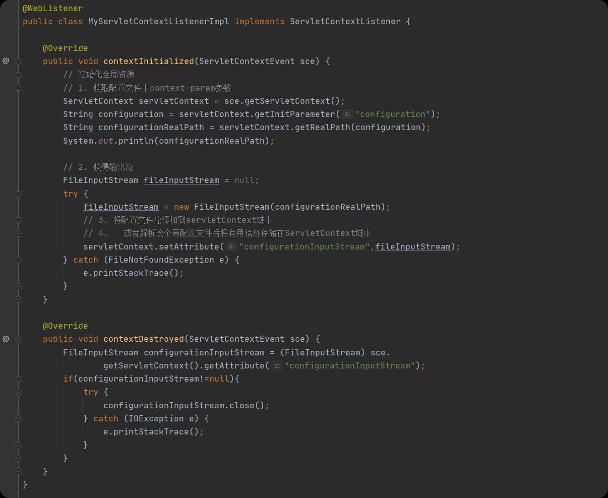java web 全局_JavaWeb - 【Listener】初始化全局资源-CSDN博客
