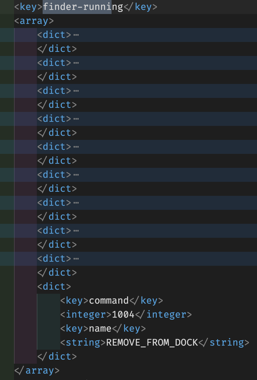 macOS Big Sur Dock Finder Trash - programador clic