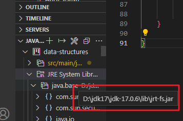 vscode jdk17 （ctrl + 单击） 解决查看源码无具体实现问题_vscode按ctrl不能看源码-CSDN博客