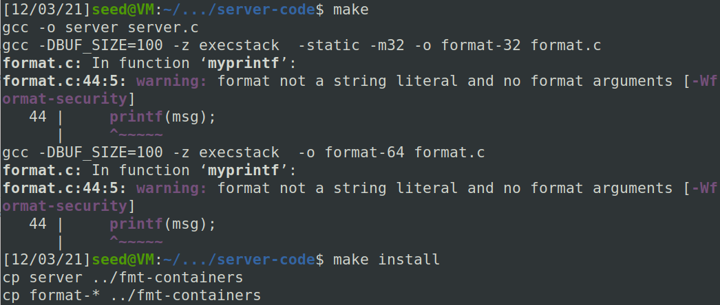 Format_String_Attack_Lab_format string attack-CSDN博客