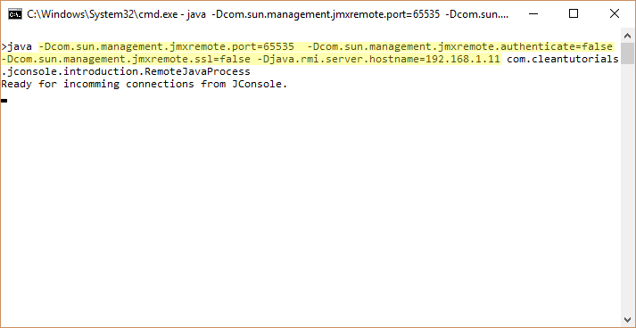 使用JConsole连接远程JMX示例_com.sun.management.jmxremote.port-CSDN博客