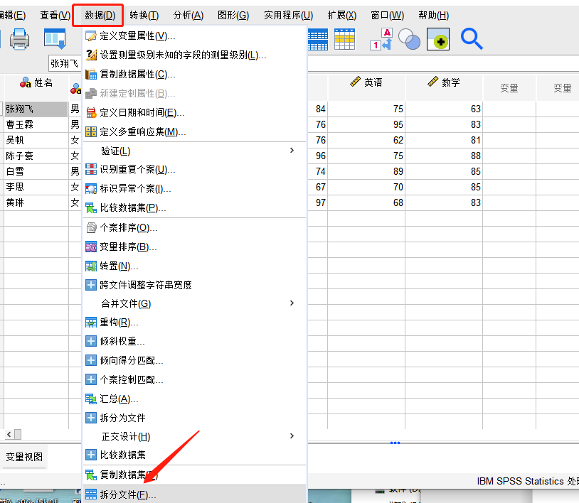 Ibm Spss Statistics教程—文件的拆分和合并nekonekoboom的博客 Csdn博客spss拆分文件