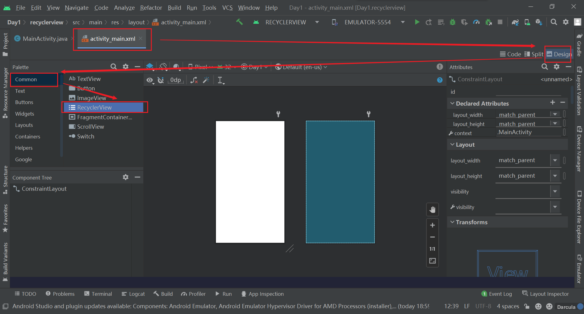 『android基础入门』recyclerview列表组件的简单使用 Item Xml Csdn博客