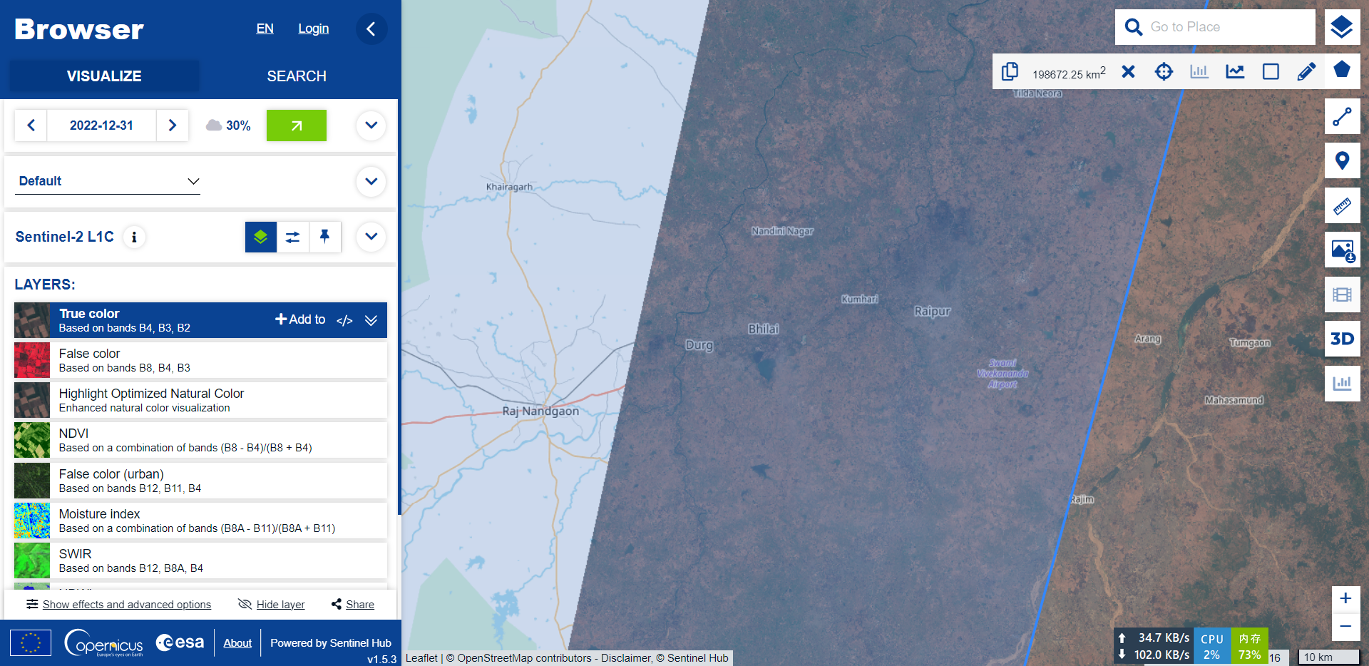 下载Sentinel-2遥感数据的新网站（可批量、单波段下载）_sentinel2数据下载-CSDN博客