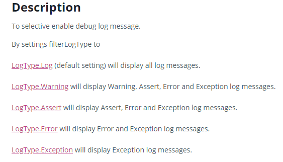 关于Debug.Log的一点儿小知识_debug.logerror-CSDN博客