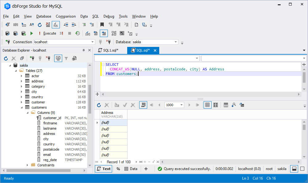 Mysql Concat函数:如何在mysql中拼接字符串 Csdn博客
