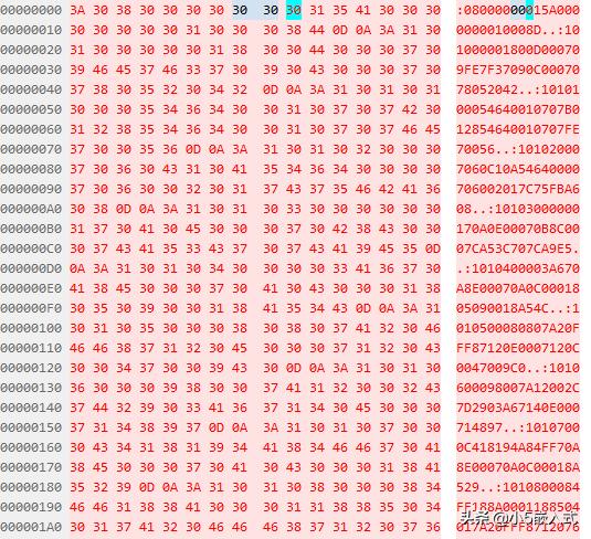 Hex校验码计算hex文件格式介绍 Csdn博客 