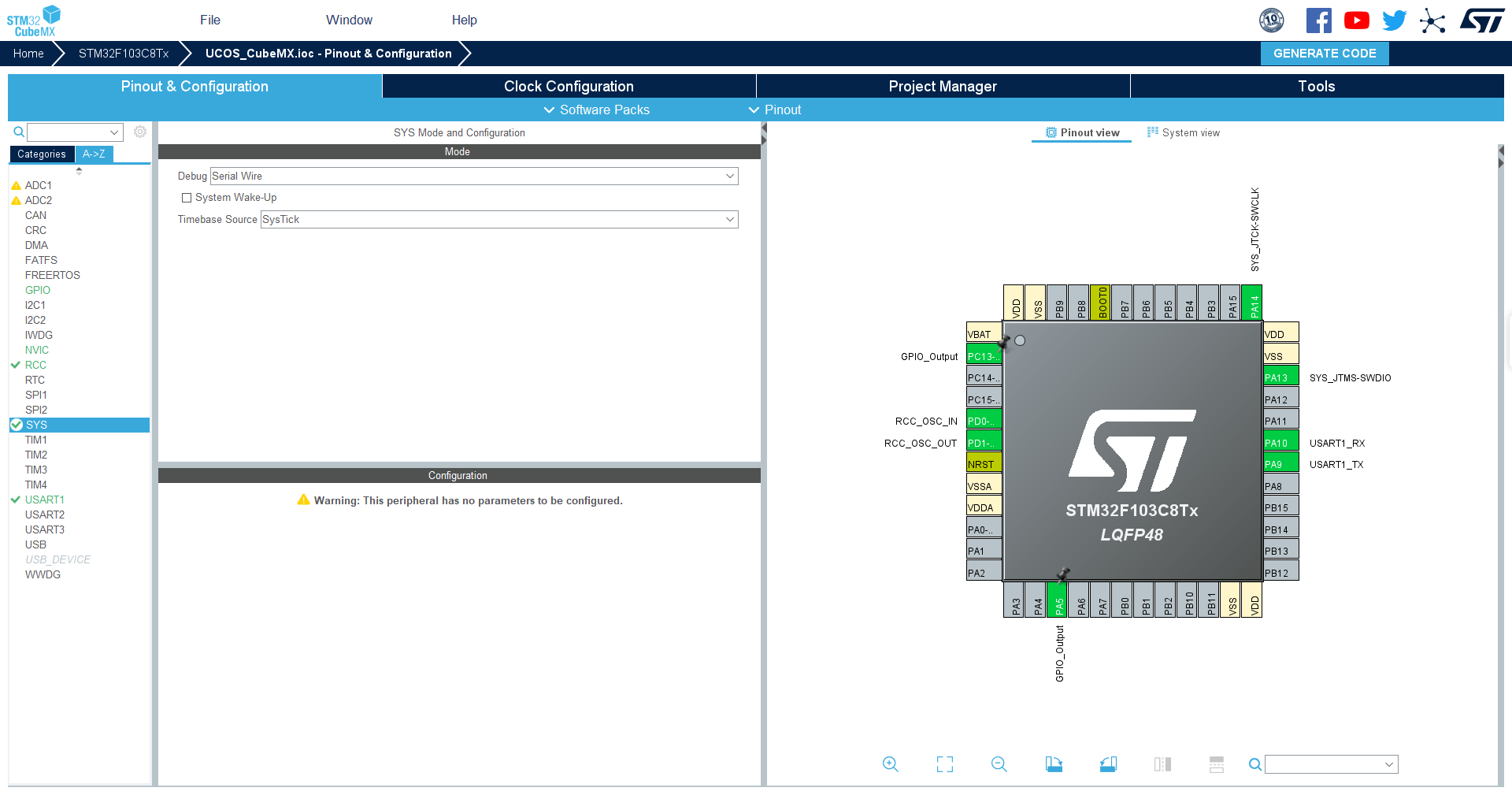 STM32 —— RTOS Hello World-CSDN博客