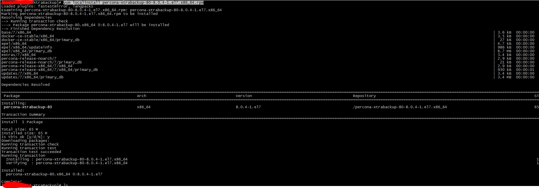 Percona XtraBackup 8.0, 安装与测试-CSDN博客