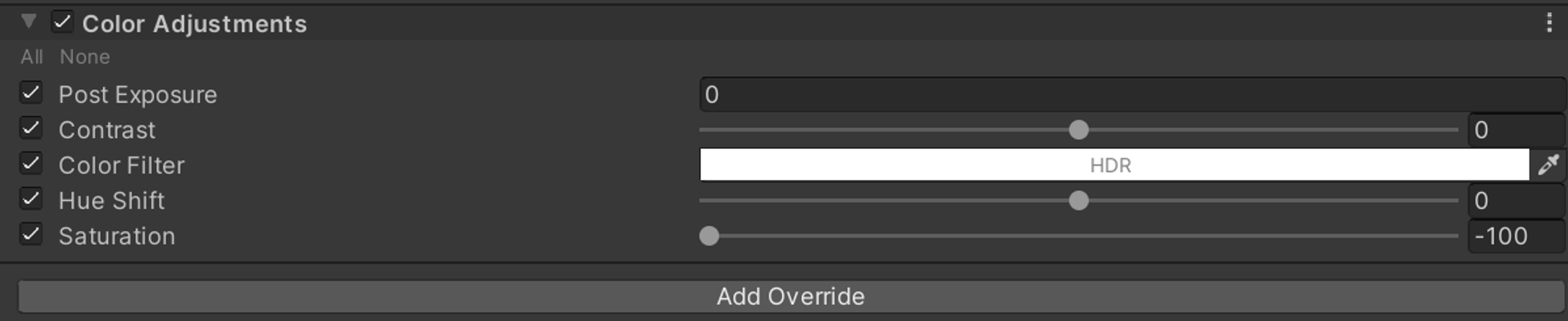 URP系列教程 | 如何使用URP 中内置的后处理效果提升画面质量_urp性能 设置-CSDN博客