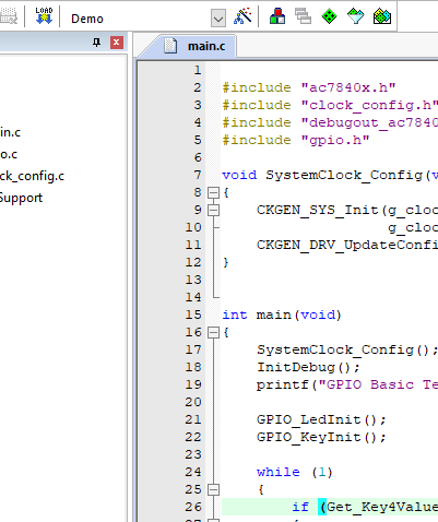 【杰发科技AC7840x测评】+简单上手GPIO控制_jlink中如何加入ac 7840x-CSDN博客